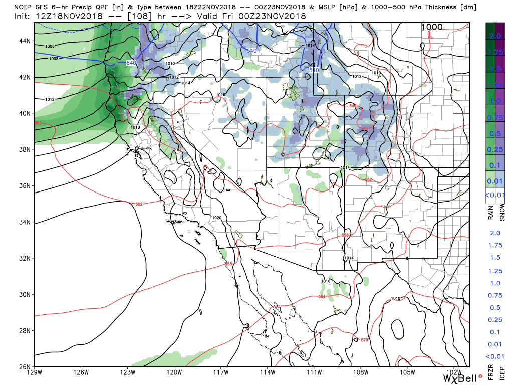 GFS111812zThurs5pm – Durango Weather Guy