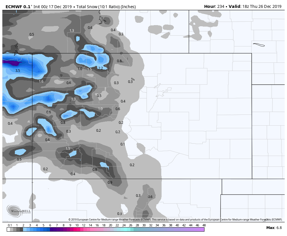 Tuesday Model Update – Durango Weather Guy