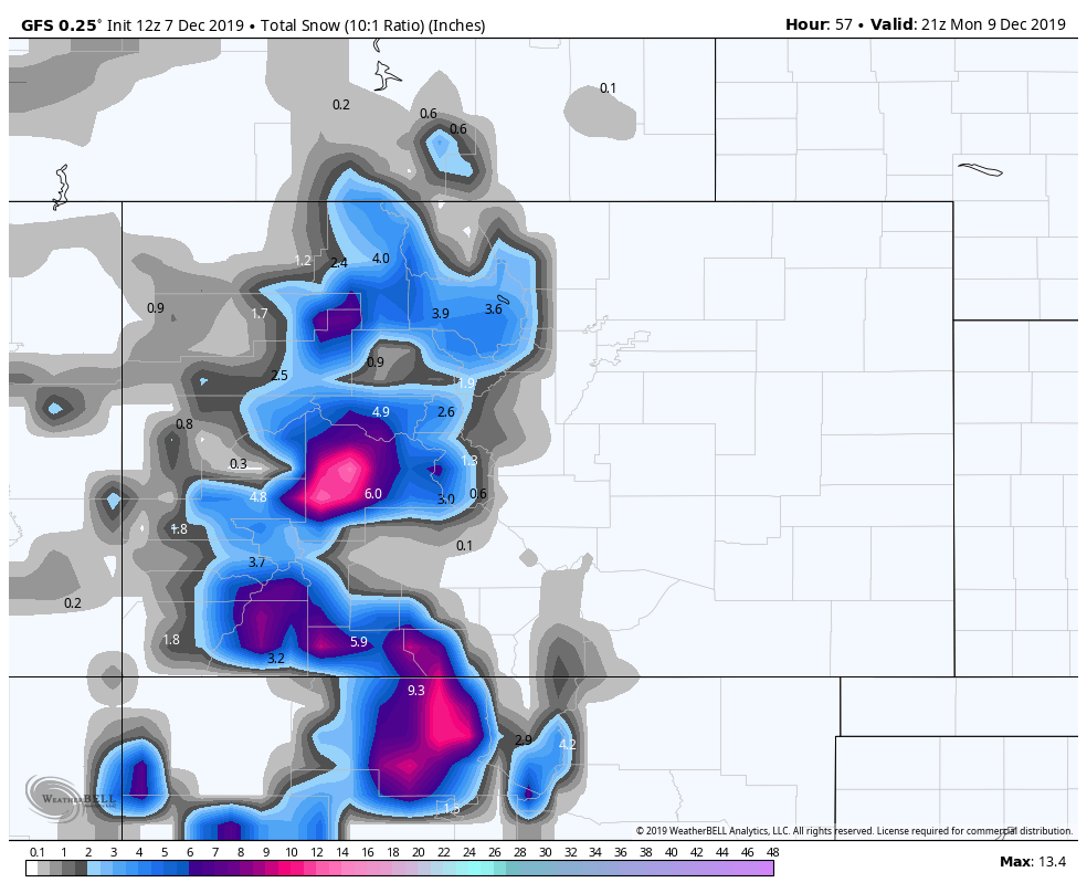 Models Are All In For More! – Durango Weather Guy