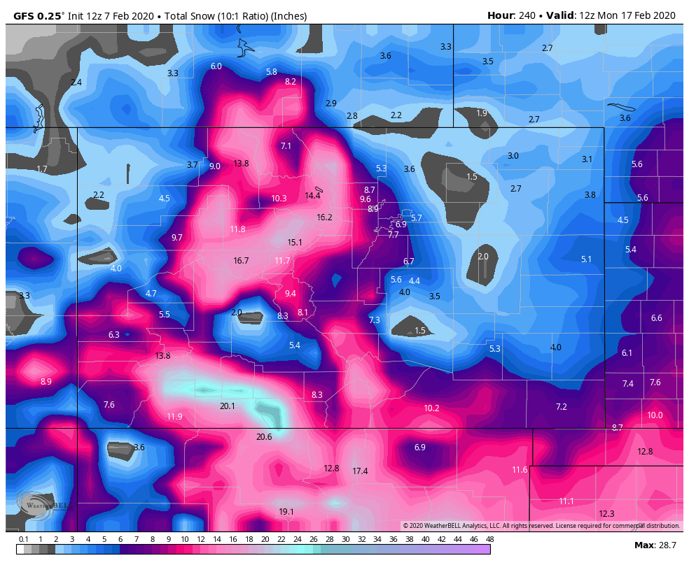 The Next Ten Days – Durango Weather Guy