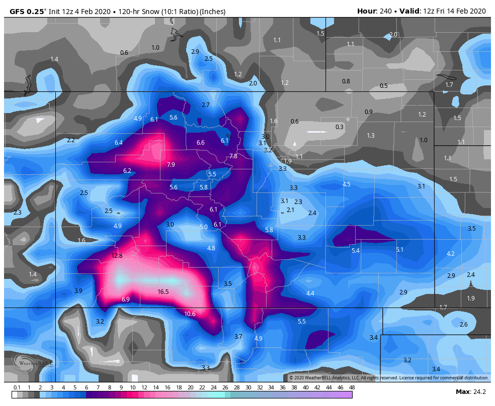 Next Week First Look – Durango Weather Guy