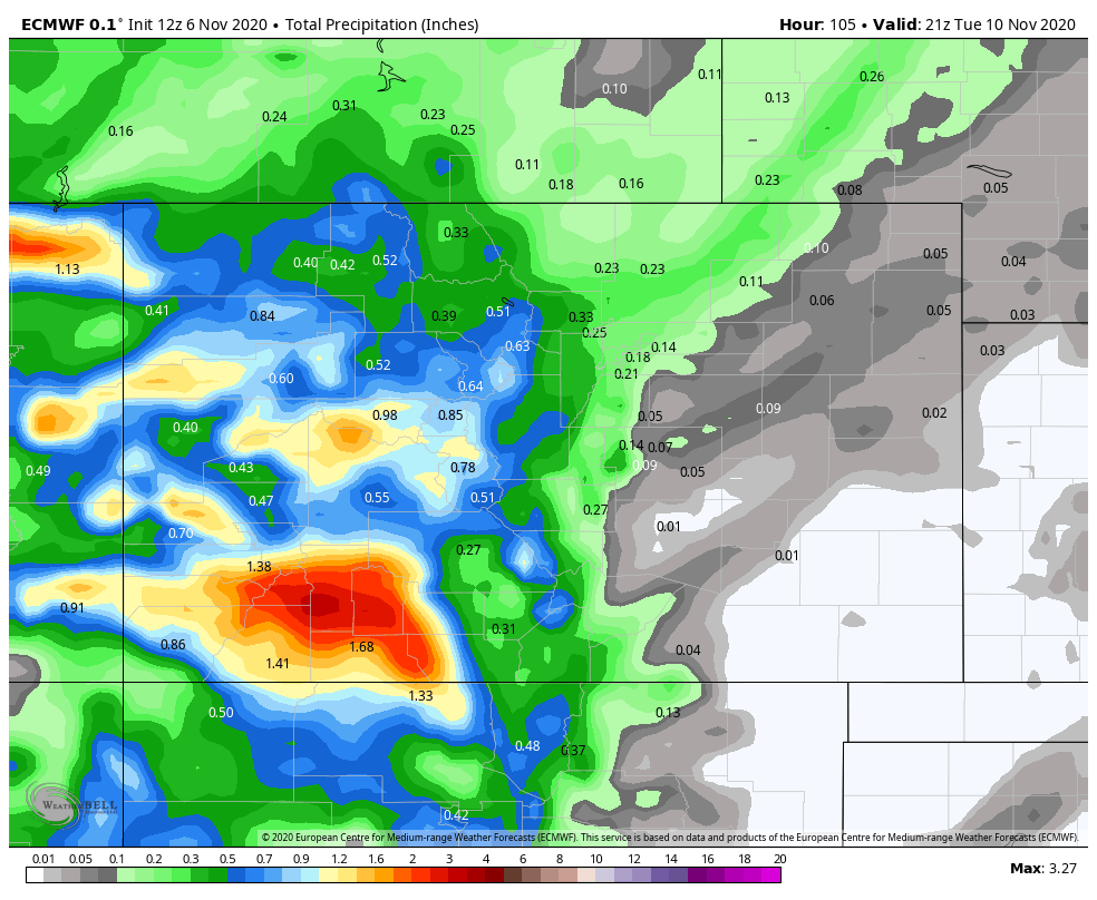 Friday Afternoon Update–Travel And Model Update – Durango Weather Guy