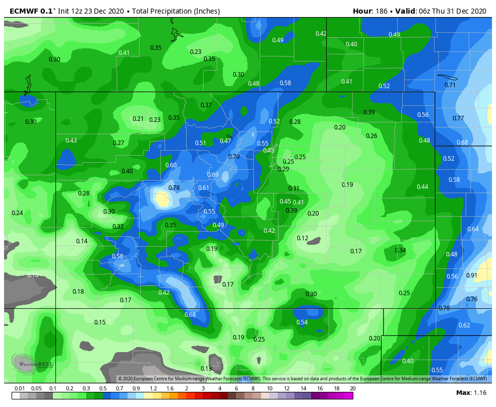 Update On Next Week’s Storm – Durango Weather Guy