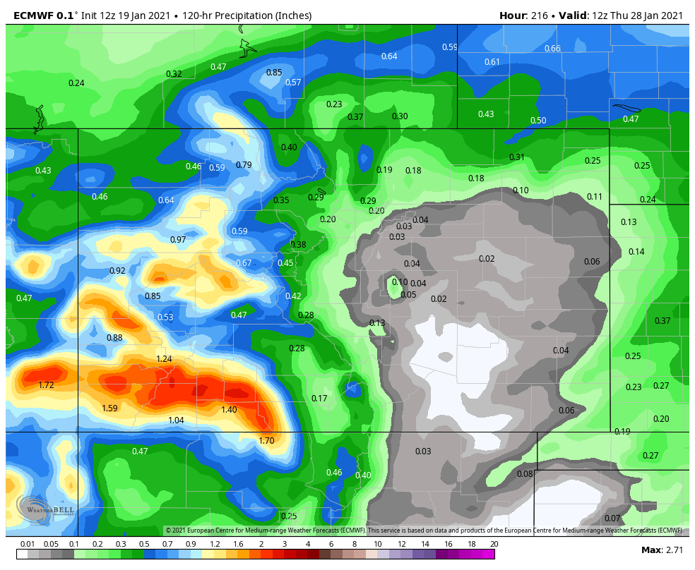 More Unsettled Weather This Weekend And Next Week – Durango Weather Guy