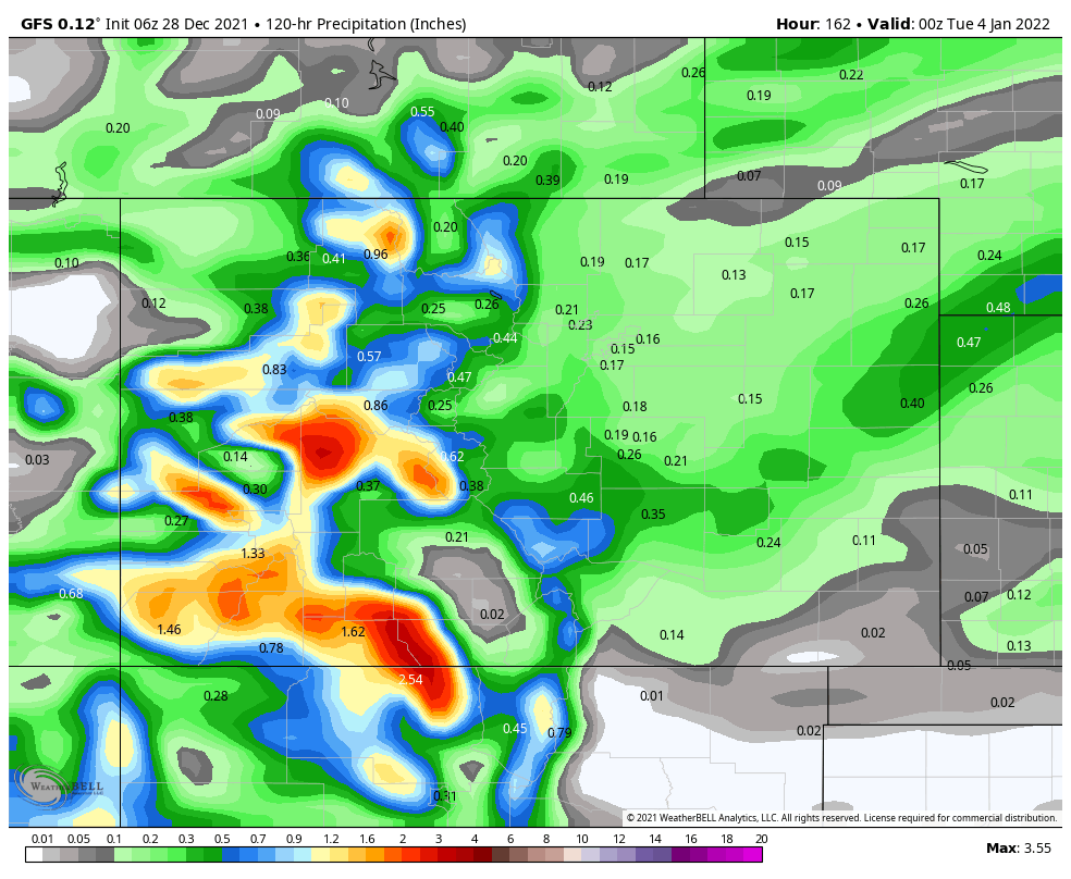 First Look At The Final Storm – Durango Weather Guy