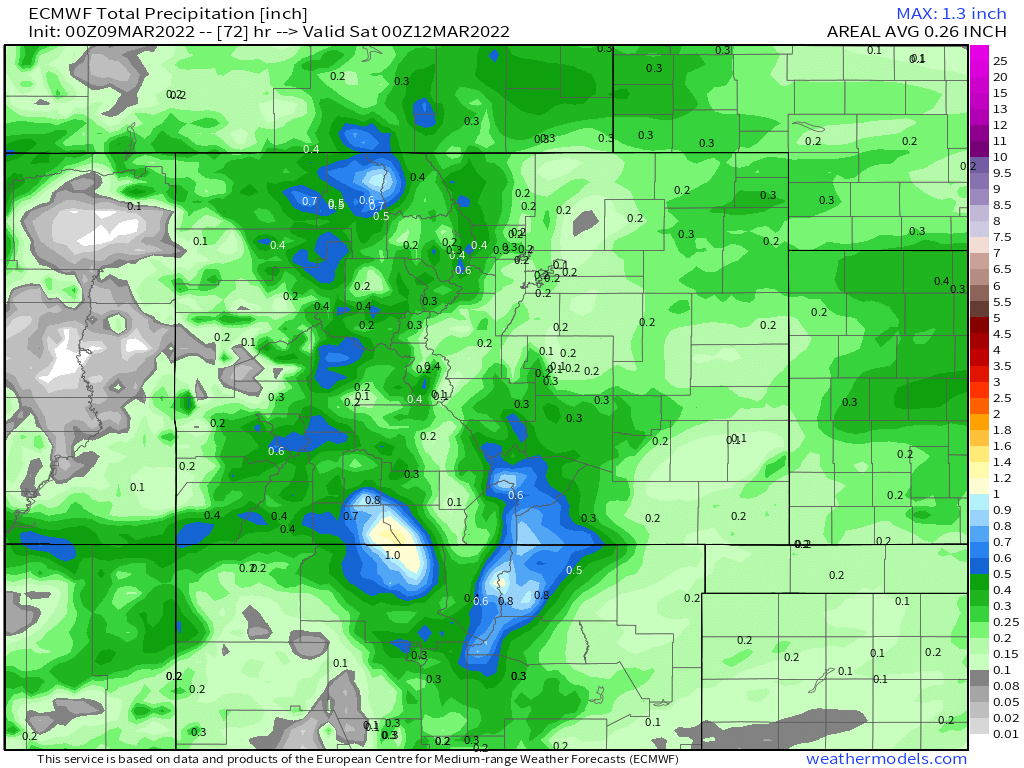 Wednesday Morning Model Update – Durango Weather Guy