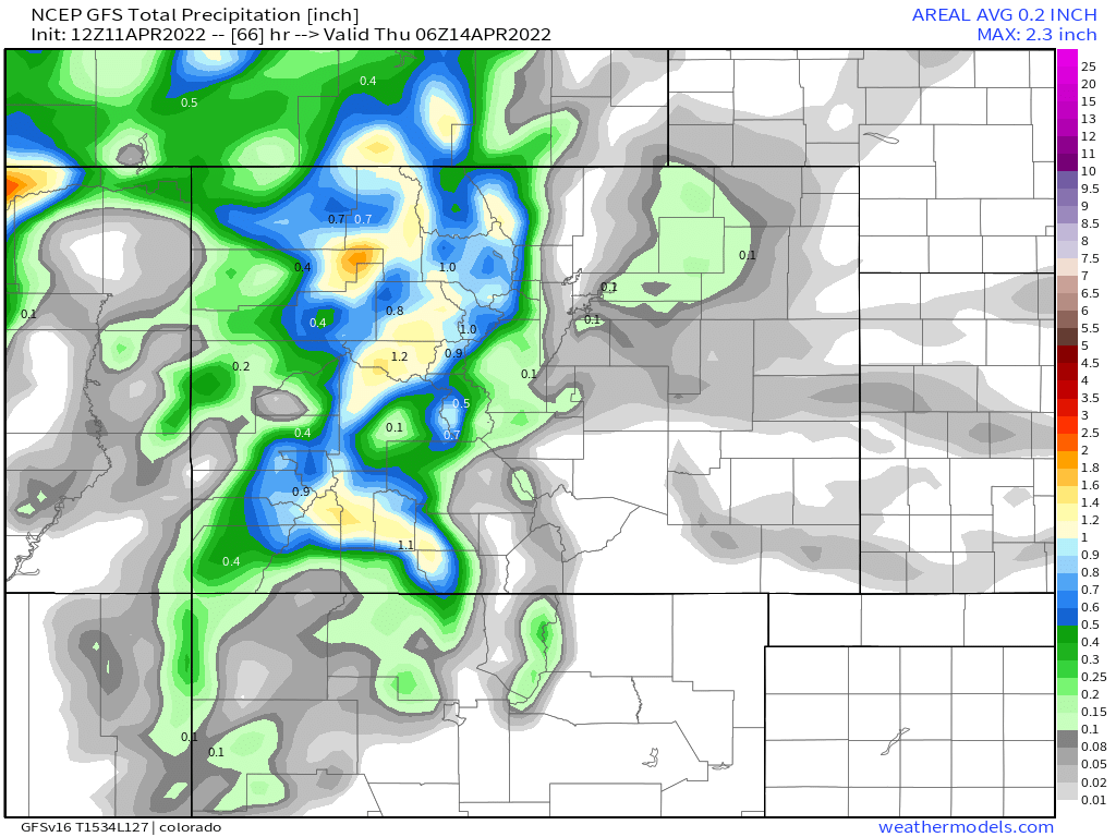 Monday’s Pollen Forecast And Winter Storm Update – Durango Weather Guy
