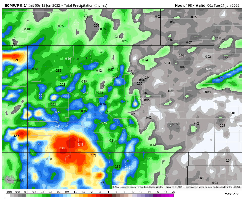 Windy Today Cooler Tuesday And Wednesday With A Monsoonal Preview This ...