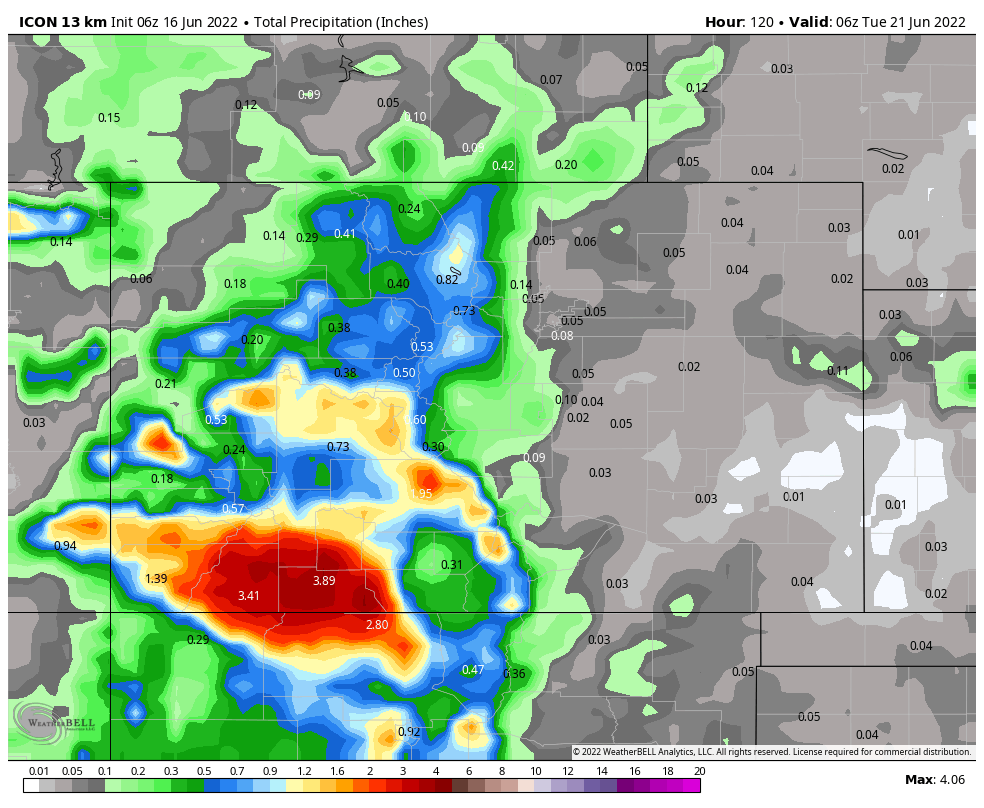 Thursday Morning Update WET weekend ahead – Durango Weather Guy