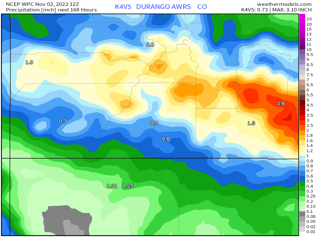 Wednesday Morning Model Update – Durango Weather Guy