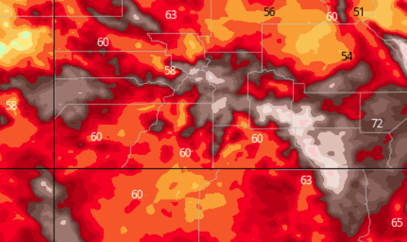 Tuesday After Update–Snow Forecast Through Thursday Morning – Durango ...