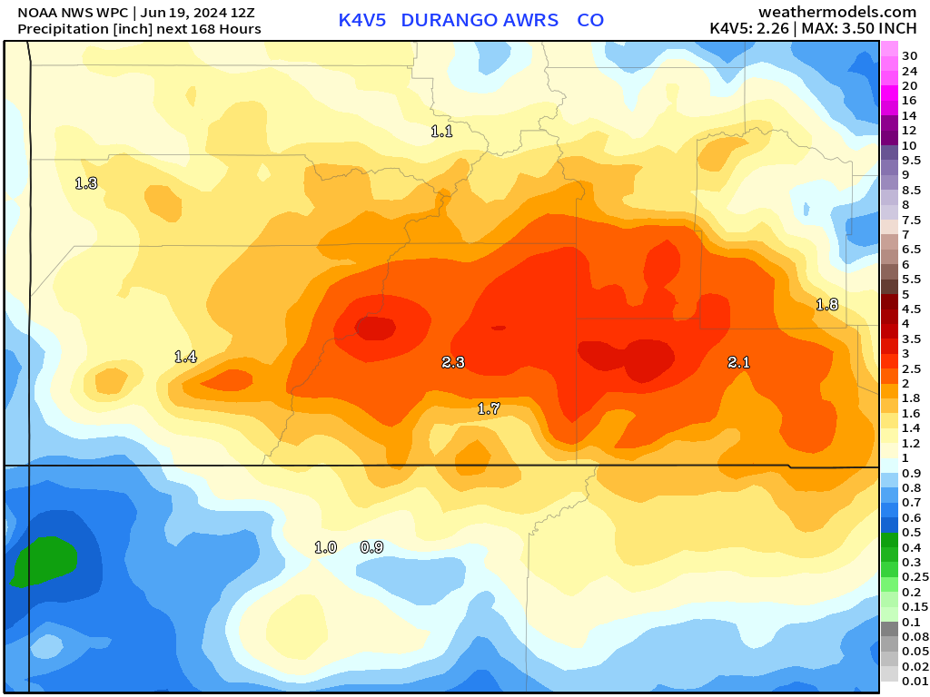 Wonderful Wednesday Morning Model Update – Durango Weather Guy