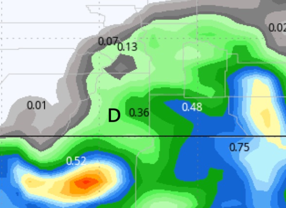 Friday Mid Morning: GFS – Durango Weather Guy